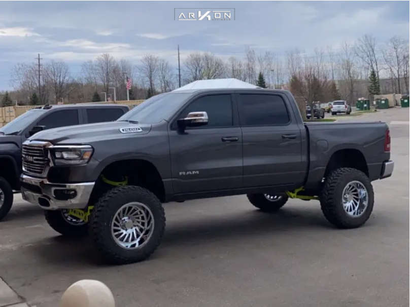 2021 Ram 1500 Wheel Offset Super Aggressive 3"-5" Suspension Lift 6 ...