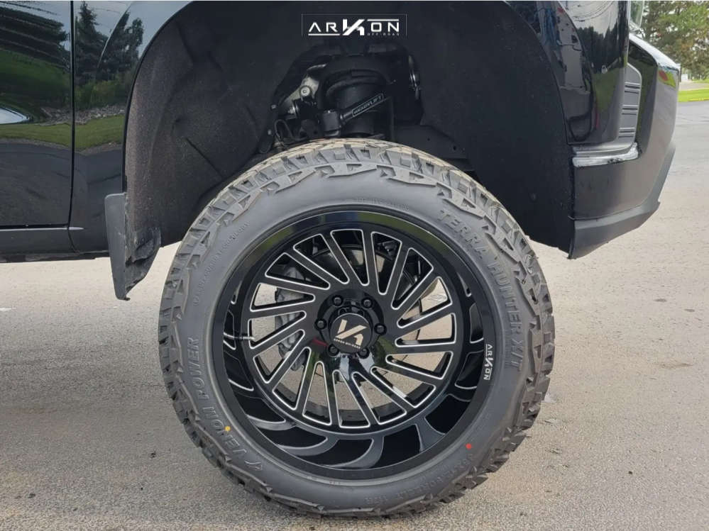 2019 Chevrolet Silverado 1500 Wheel Offset Super Aggressive 3"-5 ...