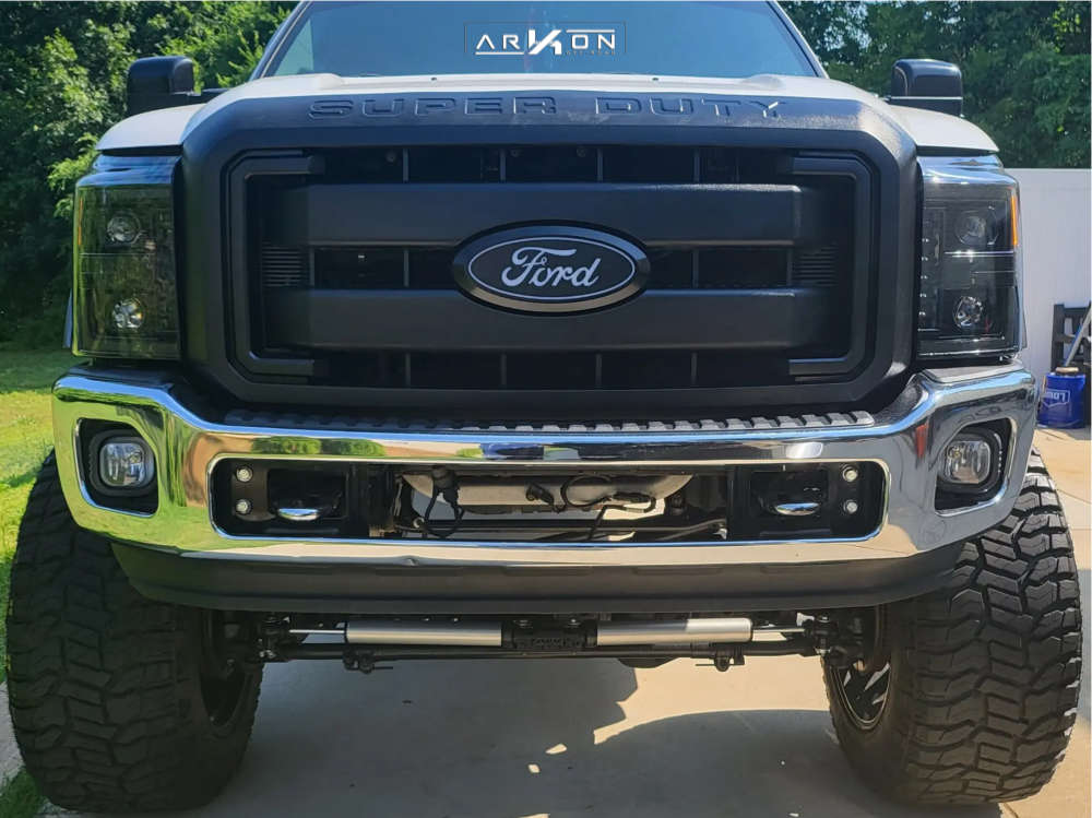 2015 Ford F-250 Super Duty Wheel Offset Super Aggressive 3"-5 ...