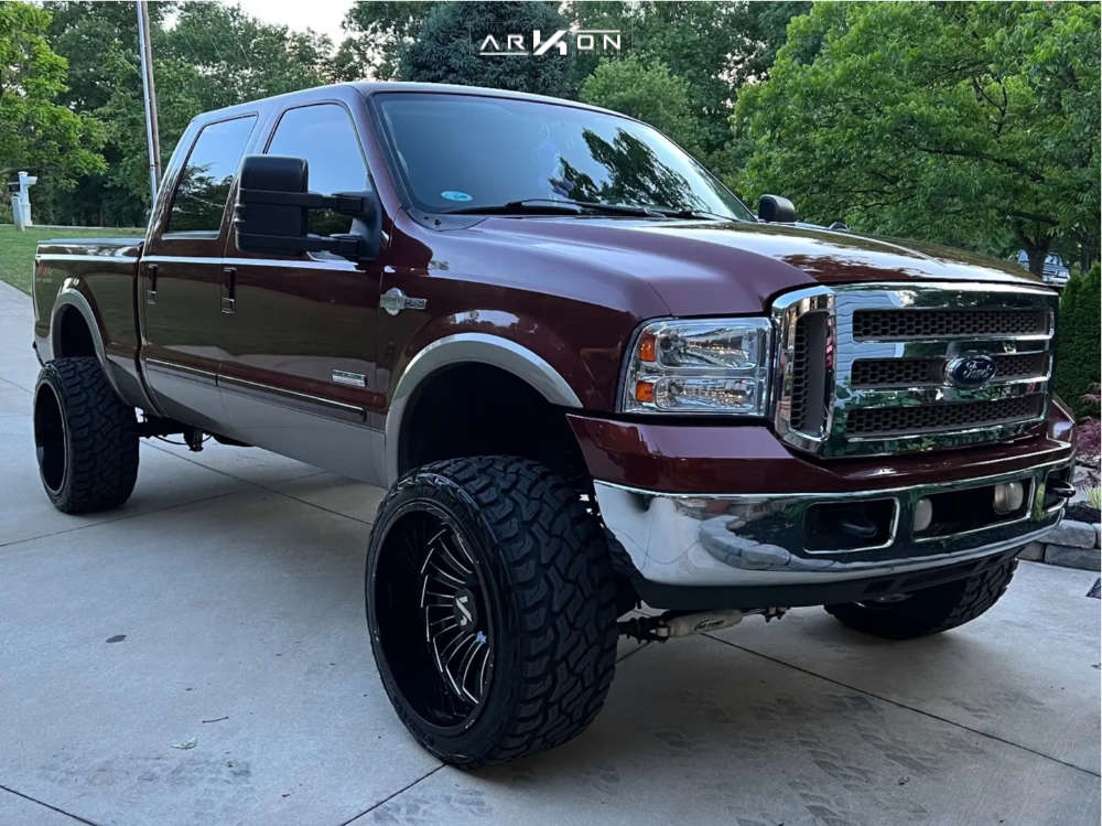 2006 Ford F-250 Super Duty Wheel Offset Super Aggressive 3"-5 ...