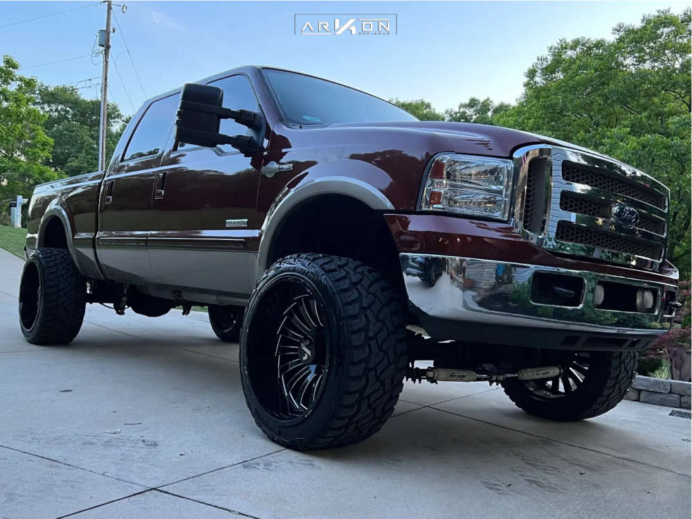 2006 Ford F-250 Super Duty Wheel Offset Super Aggressive 3"-5 ...