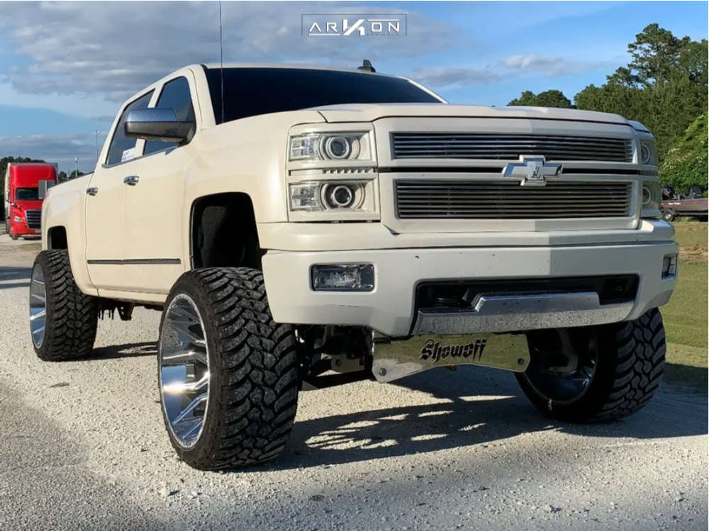 2015 Chevrolet Silverado 1500 Wheel Offset Super Aggressive 3"-5 ...