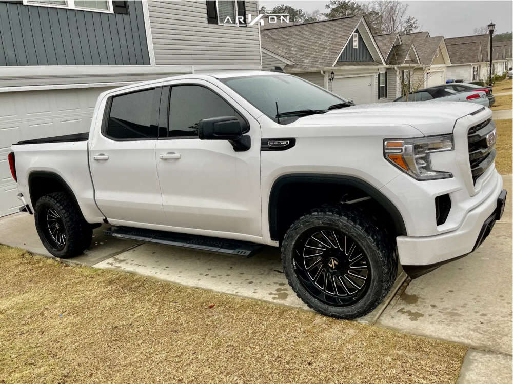 2020 GMC Sierra 1500 Wheel Offset Aggressive > 1" Outside Fender ...