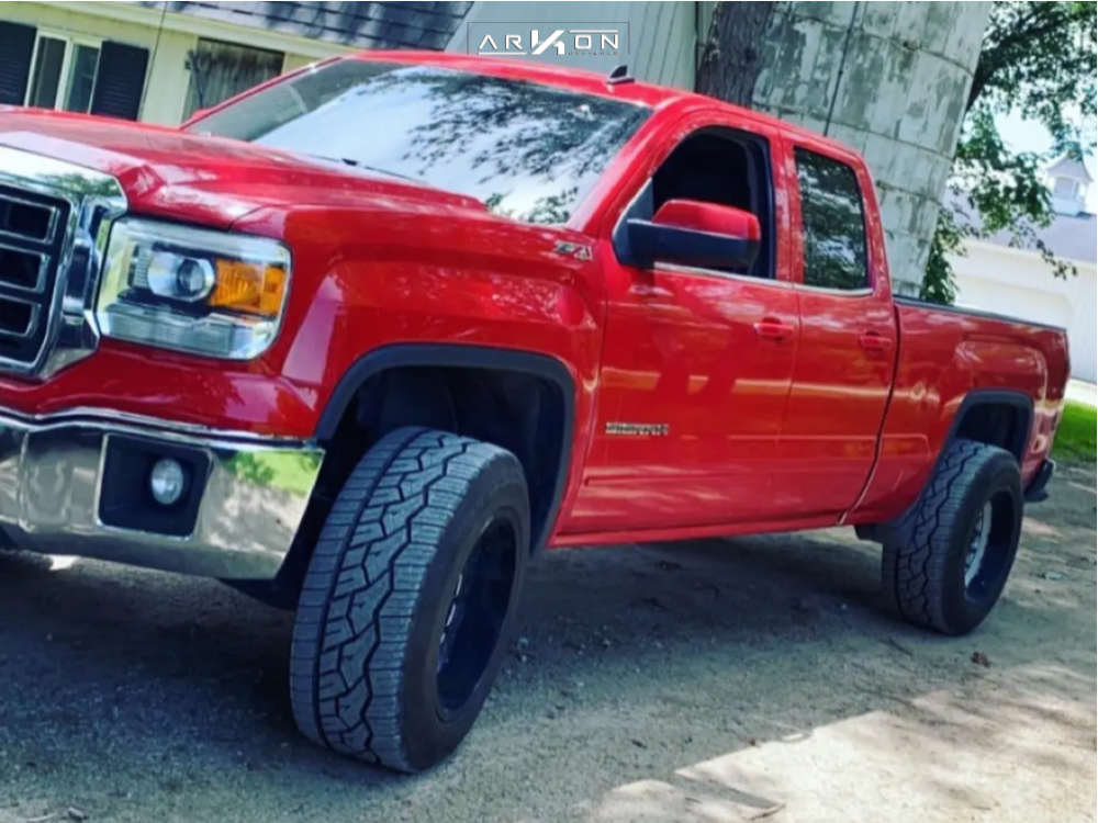 2014 GMC Sierra 1500 Wheel Offset Super Aggressive 3"-5" Leveling Kit ...