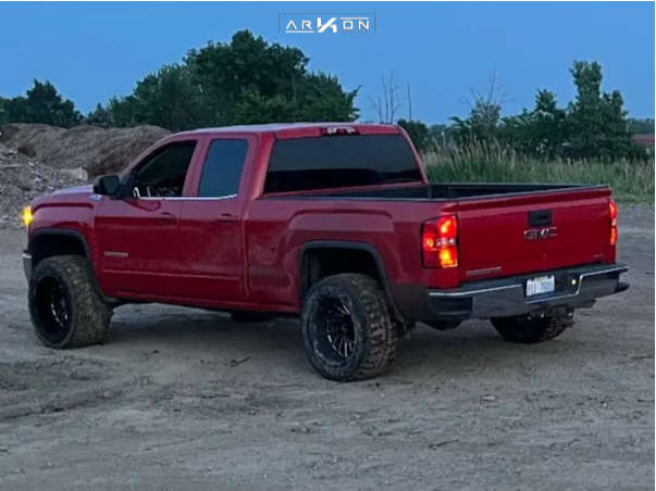 2014 GMC Sierra 1500 Wheel Offset Super Aggressive 3"-5" Leveling Kit ...