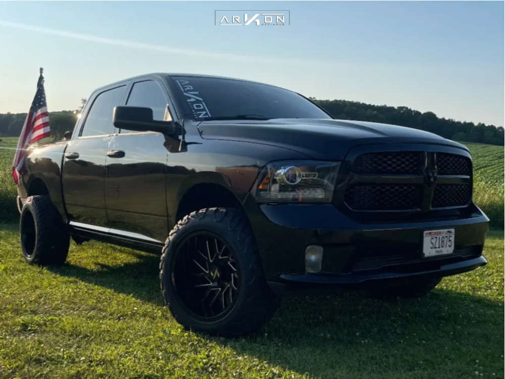 2014 Ram 1500 Wheel Offset Super Aggressive 3"-5" Suspension Lift 2.5 ...