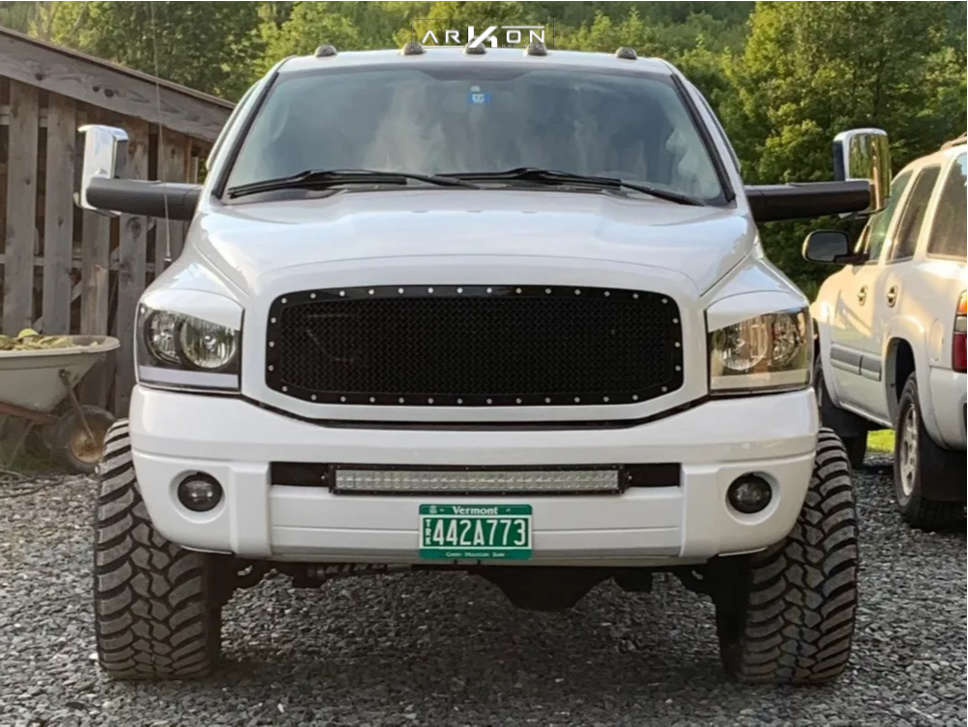 2009 Dodge Ram 2500 Wheel Offset Slightly Aggressive Suspension Lift 3 ...