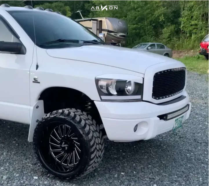 2009 Dodge Ram 2500 Wheel Offset Slightly Aggressive Suspension Lift 3 ...