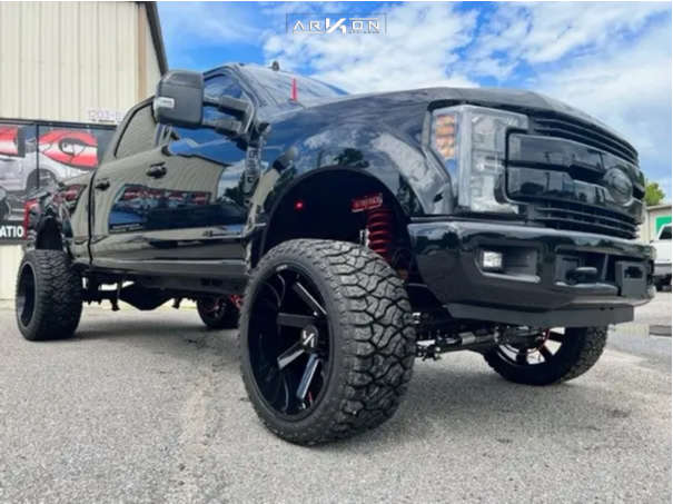 2019 Ford F-350 Super Duty Wheel Offset Super Aggressive 3"-5 ...