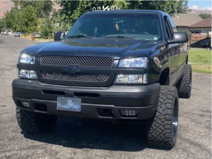 2003 Chevrolet Silverado 1500 Wheel Offset Super Aggressive 3"-5 ...