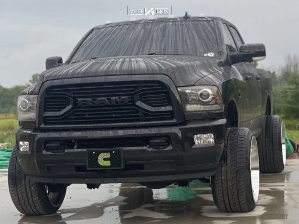 2018 Ram 2500 Wheel Offset Hella Stance >5" Suspension Lift 2.5 ...