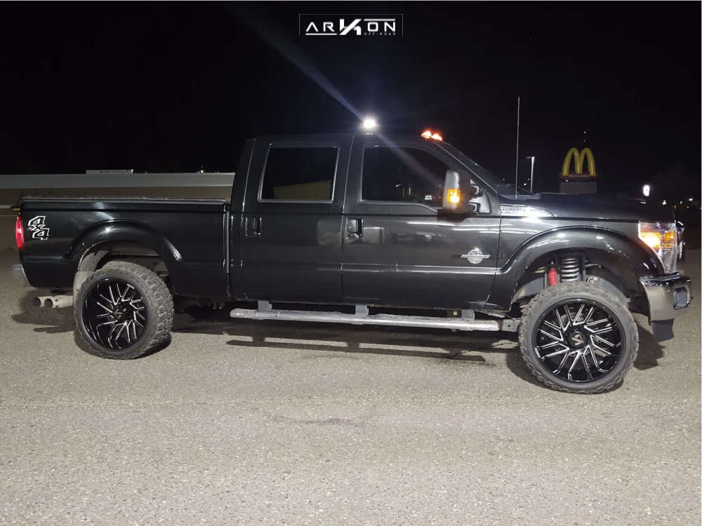 2015 Ford F-250 Super Duty Wheel Offset Super Aggressive 3"-5 ...