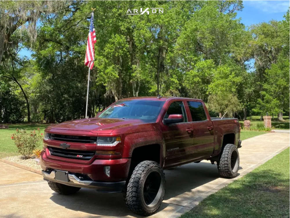 2016 Chevrolet Silverado 1500 Wheel Offset Super Aggressive 3"-5 ...