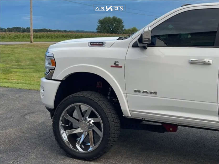 2020 Ram 2500 Wheel Offset Aggressive > 1" Outside Fender Suspension ...