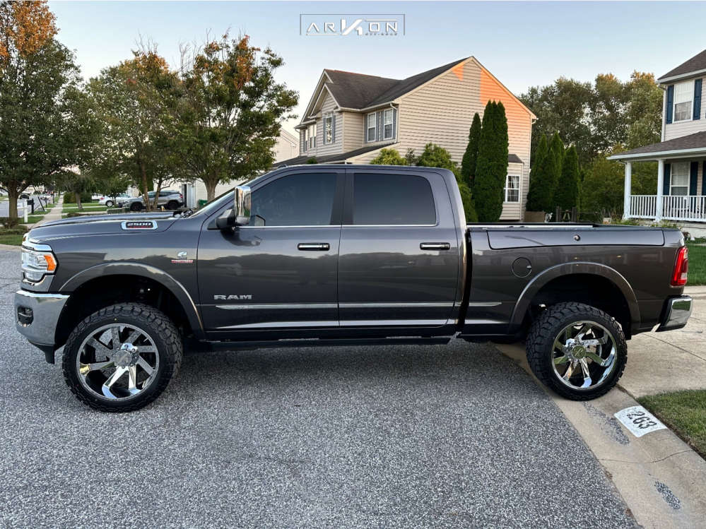 2020 Ram 2500 Wheel Offset Aggressive > 1" Outside Fender Suspension ...