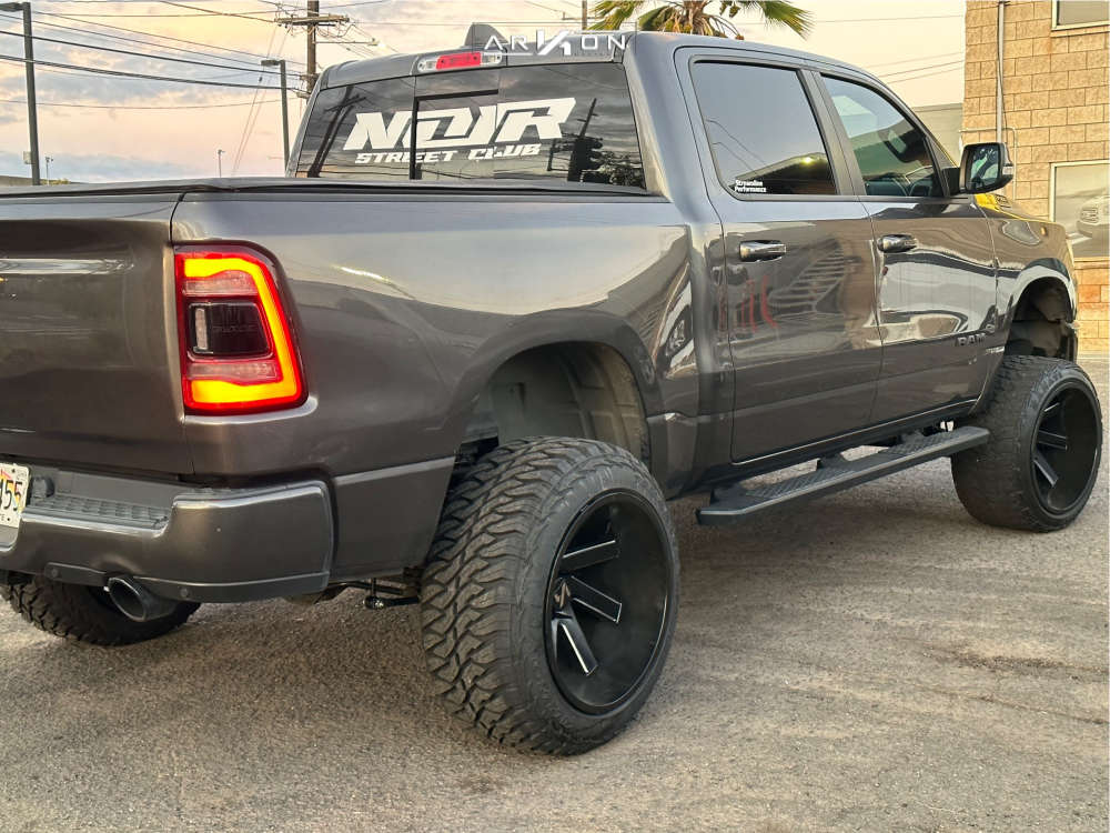 2020 Ram 1500 Wheel Offset Super Aggressive 3"-5" Suspension Lift 6 ...