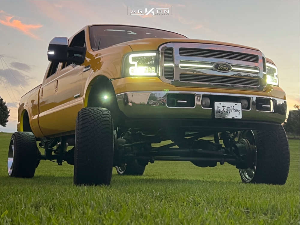 2005 Ford F-250 Super Duty Wheel Offset Super Aggressive 3"-5 ...
