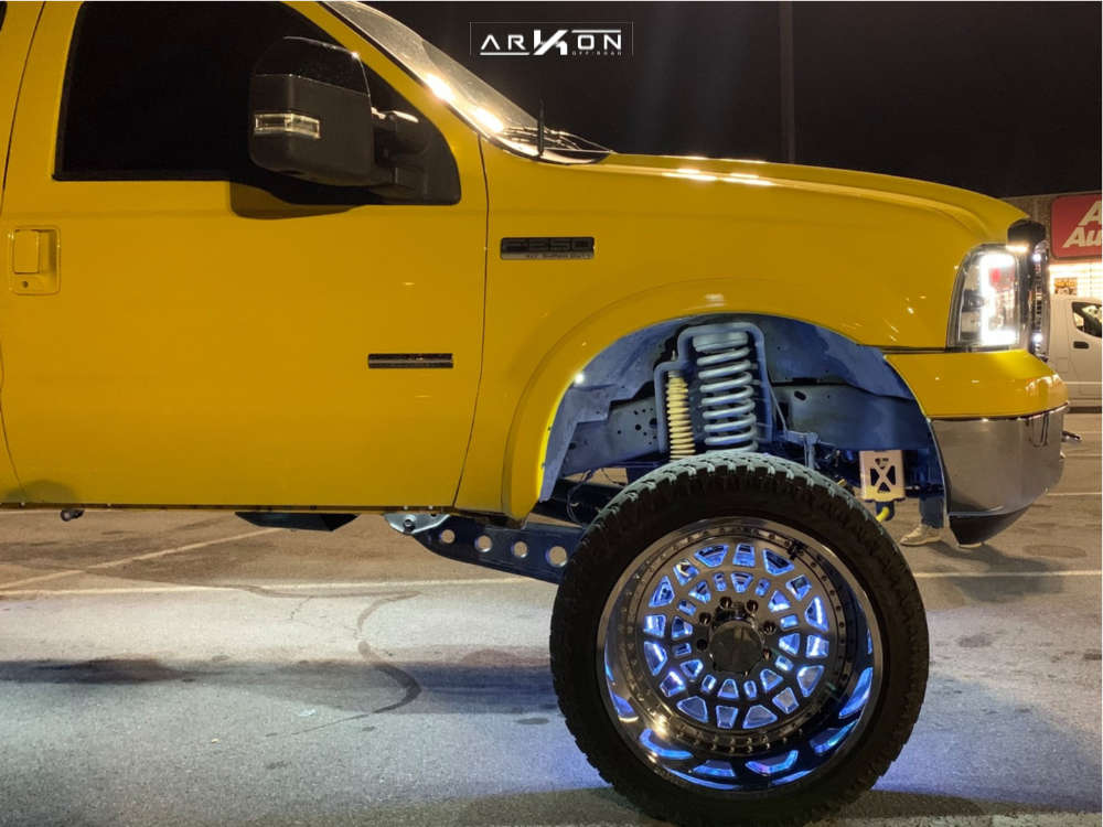 2005 Ford F-250 Super Duty Wheel Offset Super Aggressive 3"-5 ...