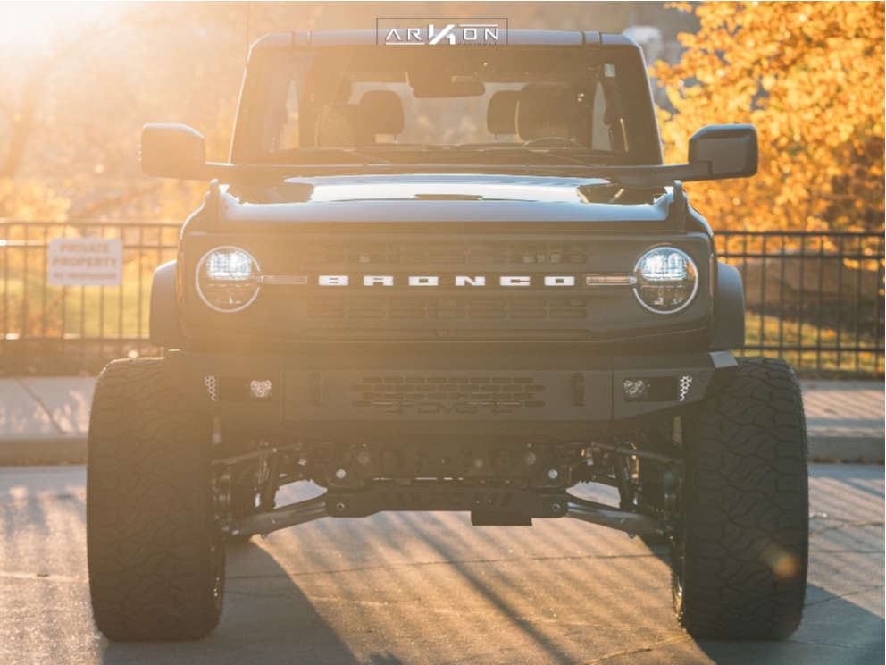 2022 Ford Bronco Wheel Offset Super Aggressive 3"-5" Suspension Lift 7 ...