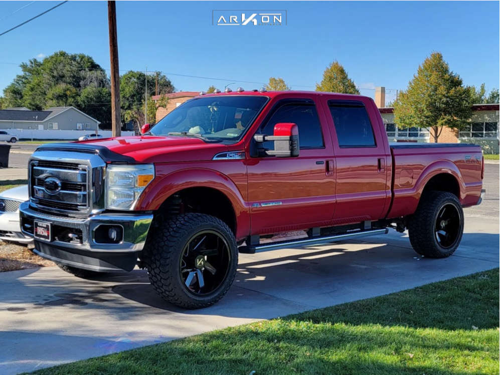 2011 Ford F-250 Super Duty Wheel Offset Super Aggressive 3"-5 ...