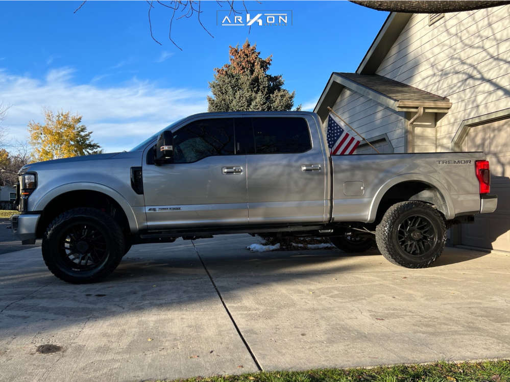 2020 Ford F-350 Super Duty Wheel Offset Aggressive > 1" Outside Fender ...