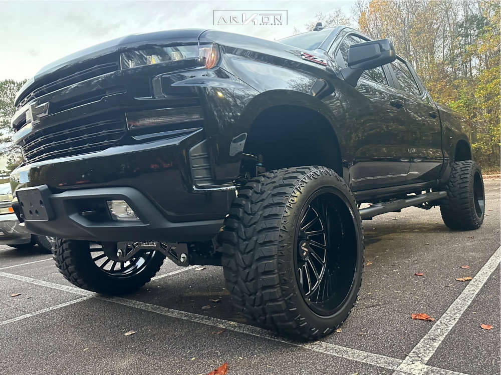 2020 Chevrolet Silverado 1500 Wheel Offset Super Aggressive 3"-5 ...