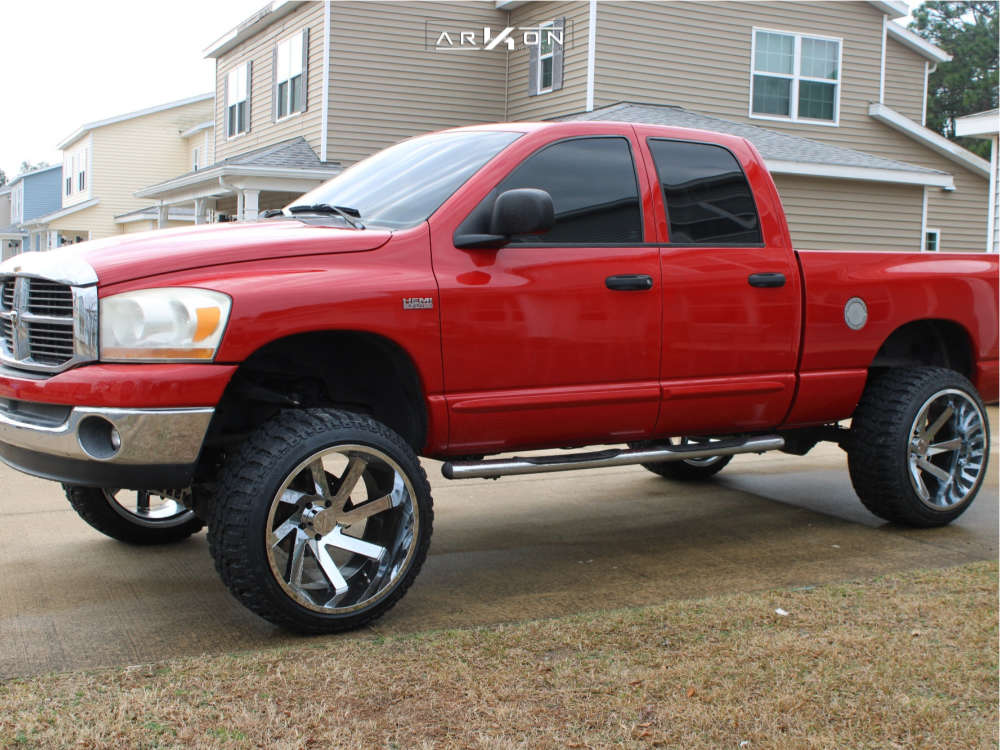 2006 Dodge Ram 1500 Wheel Offset Super Aggressive 3"-5" Suspension Lift ...