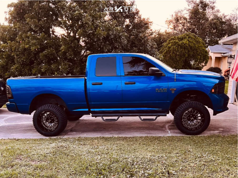 2017 Ram 1500 Wheel Offset Super Aggressive 3"-5" Suspension Lift 6 ...