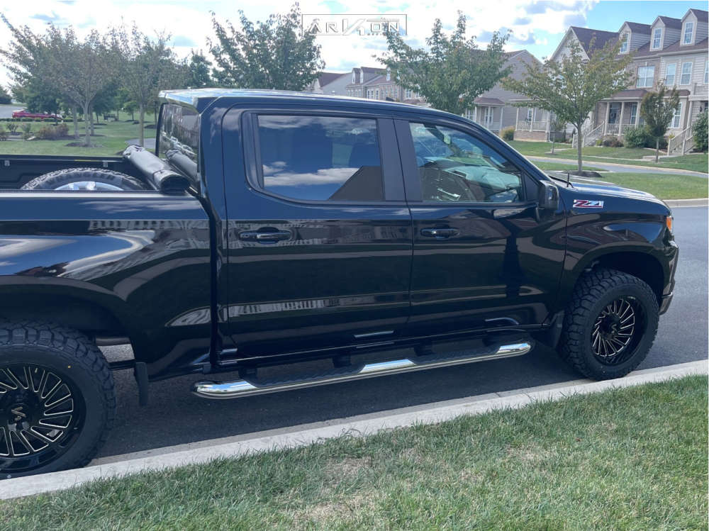 2022 Chevrolet Silverado 1500 Wheel Offset Aggressive > 1" Outside ...