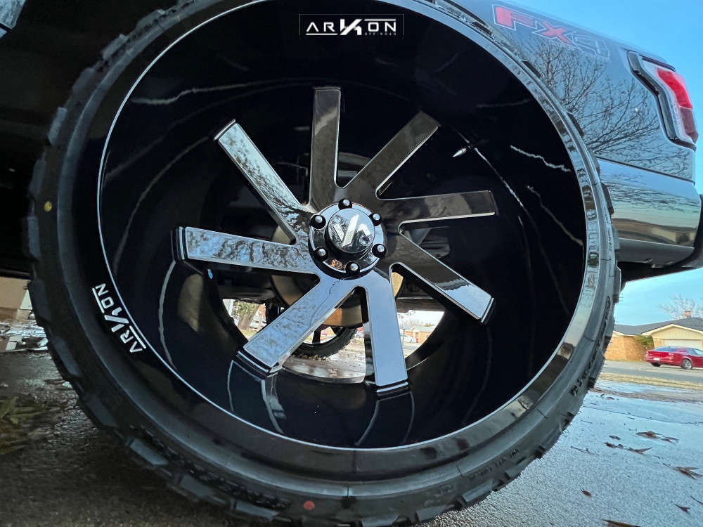 2015 Ford F-150 Wheel Offset Hella Stance >5" Leveling Kit | 2503319 ...