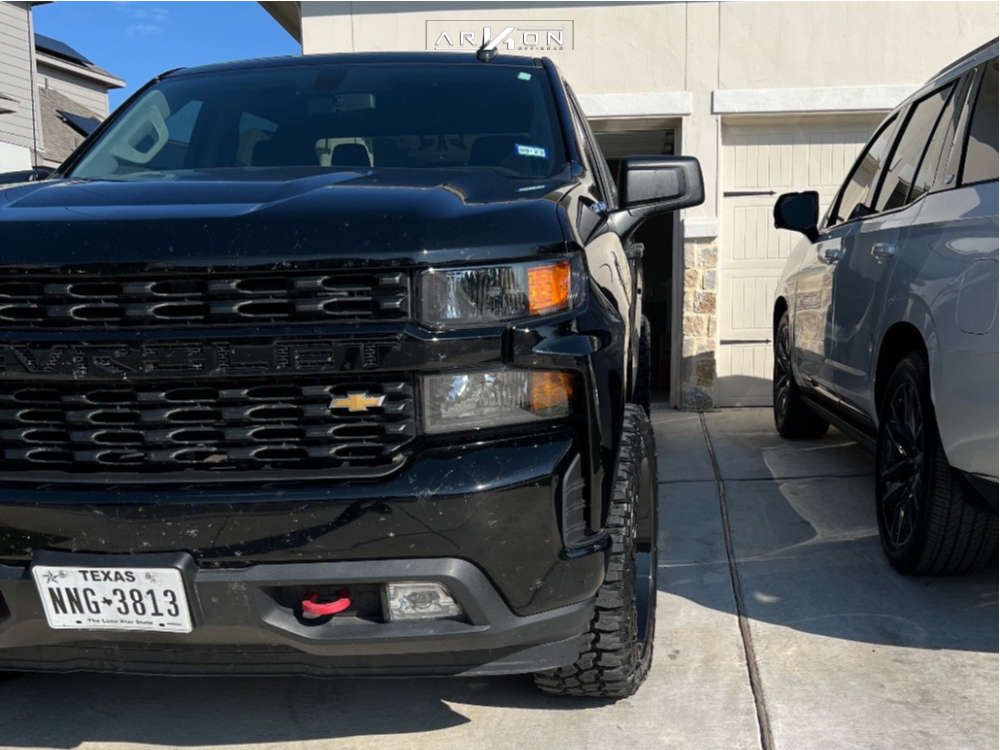 2020 Chevrolet Silverado 1500 Wheel Offset Aggressive > 1" Outside ...