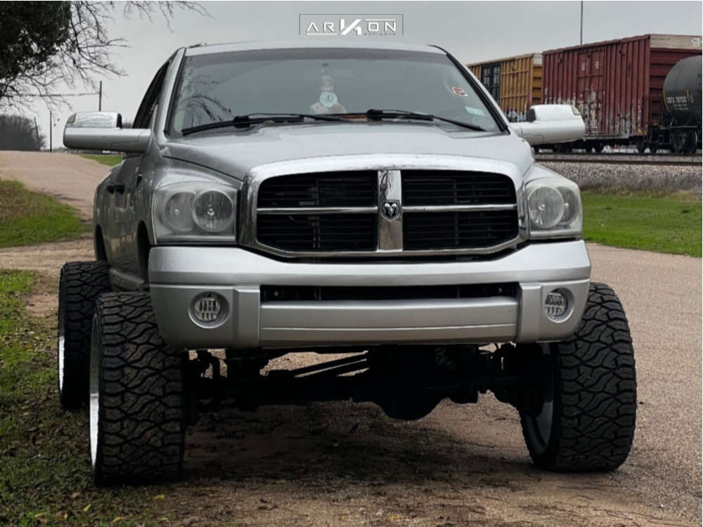 2007 Dodge Ram 2500 Wheel Offset Hella Stance >5" Suspension Lift 5 ...