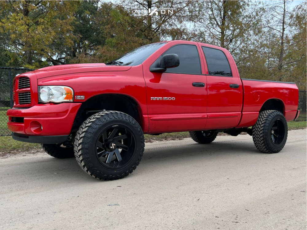 2004 Dodge Ram 1500 Wheel Offset Super Aggressive 3"-5" Suspension Lift ...