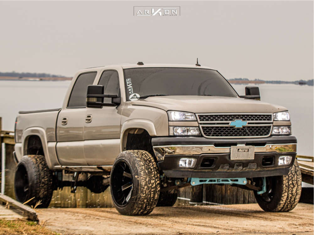 2004 Chevrolet Silverado 1500 Wheel Offset Super Aggressive 3"-5 ...