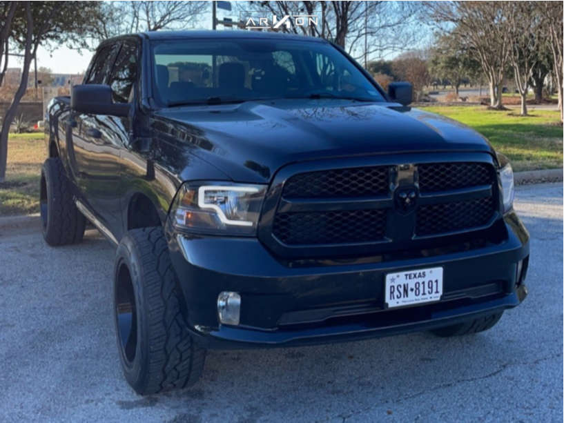 2018 Ram 1500 Wheel Offset Hella Stance >5" Suspension Lift 2.5 ...