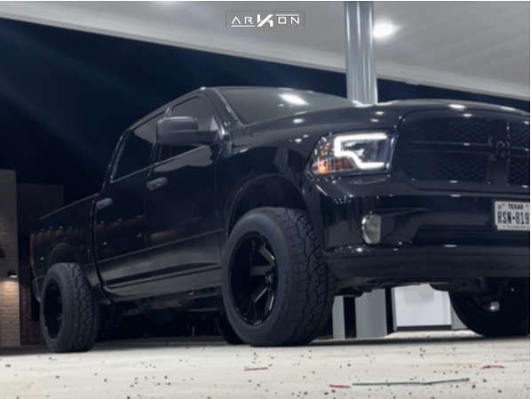 2018 Ram 1500 Wheel Offset Hella Stance >5" Suspension Lift 2.5 ...