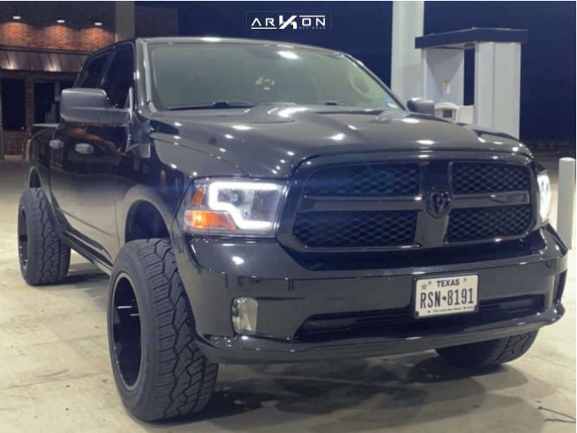 2018 Ram 1500 Wheel Offset Hella Stance >5" Suspension Lift 2.5 ...