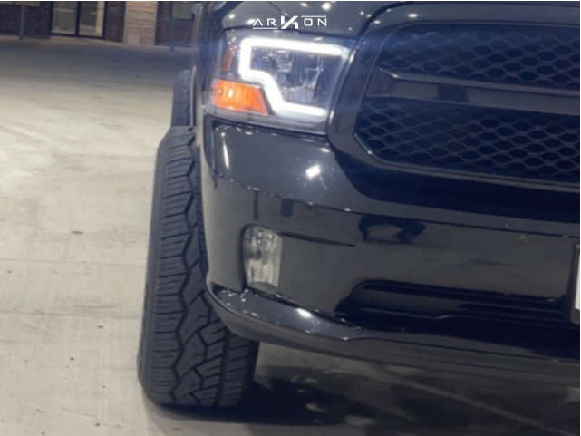 2018 Ram 1500 Wheel Offset Hella Stance >5" Suspension Lift 2.5 ...