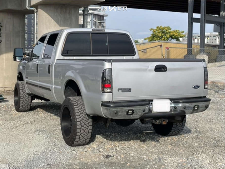 2004 Ford F-250 Super Duty Wheel Offset Super Aggressive 3"-5" Leveling ...