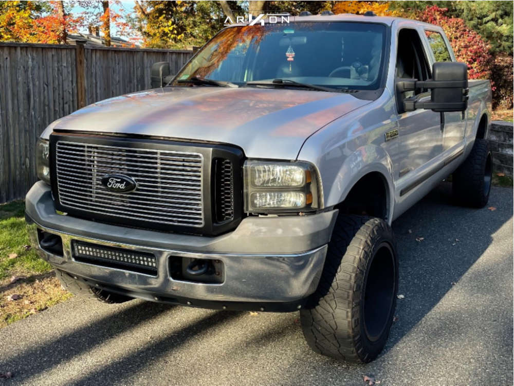2004 Ford F-250 Super Duty Wheel Offset Super Aggressive 3"-5" Leveling ...