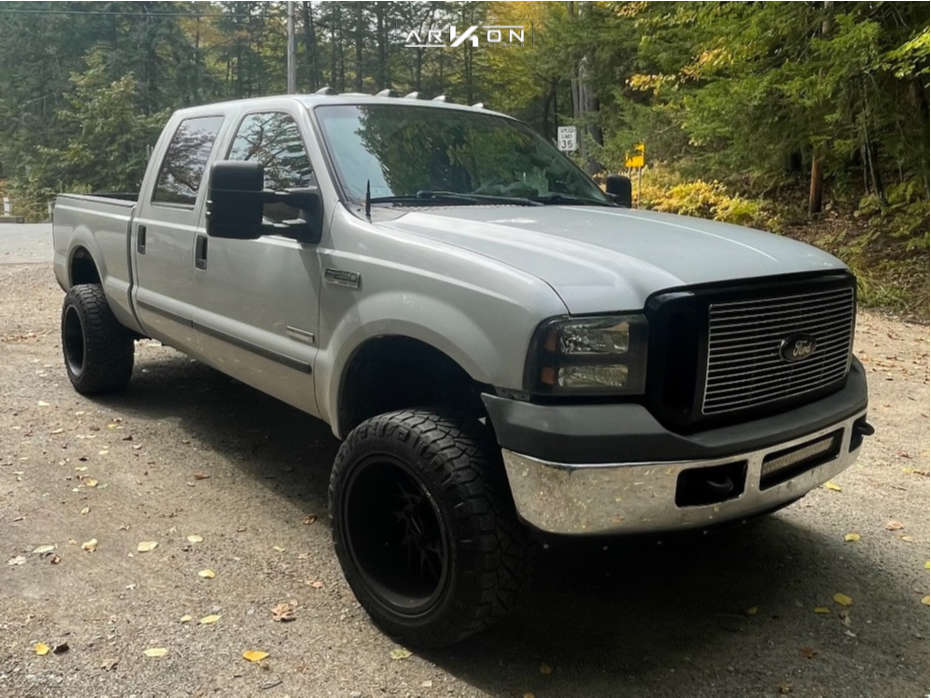 2004 Ford F-250 Super Duty Wheel Offset Super Aggressive 3"-5" Leveling ...