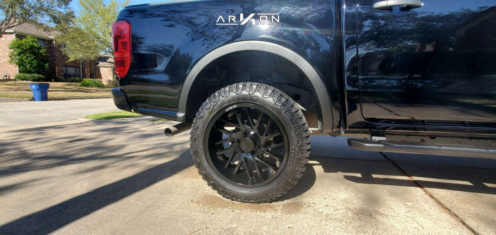 2021 Ford Ranger Wheel Offset Aggressive > 1" Outside Fender Suspension ...