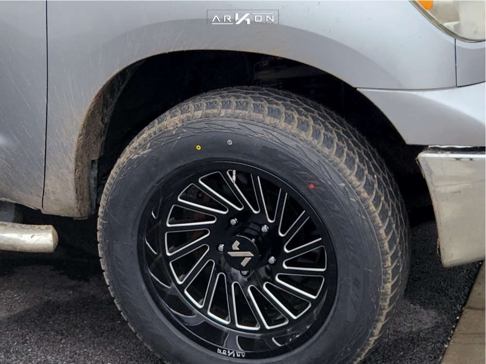 2011 Toyota Tundra Wheel Offset Aggressive > 1" Outside Fender Stock ...