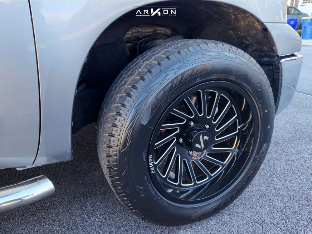 2011 Toyota Tundra Wheel Offset Aggressive > 1" Outside Fender Stock ...