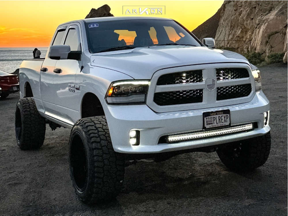 2017 Ram 1500 Wheel Offset Super Aggressive 3"-5" Suspension Lift 6 ...