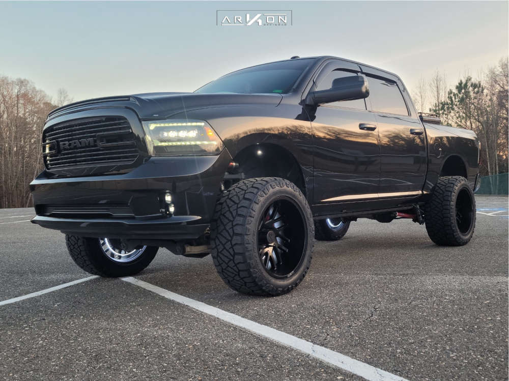2017 Ram 1500 Wheel Offset Super Aggressive 3"-5" Suspension Lift 6 ...