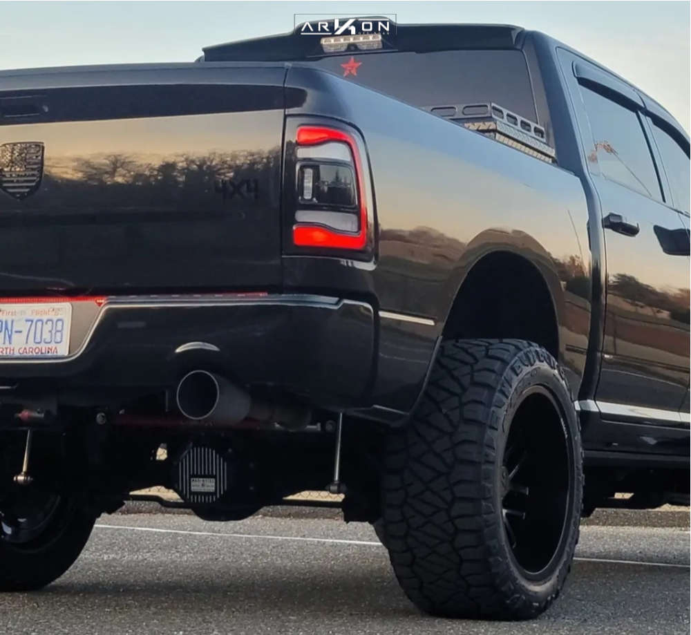 2017 Ram 1500 Wheel Offset Super Aggressive 3"-5" Suspension Lift 6 ...