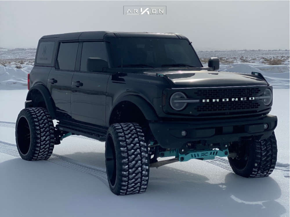 2022 Ford Bronco Wheel Offset Hella Stance >5" Suspension Lift 7 ...