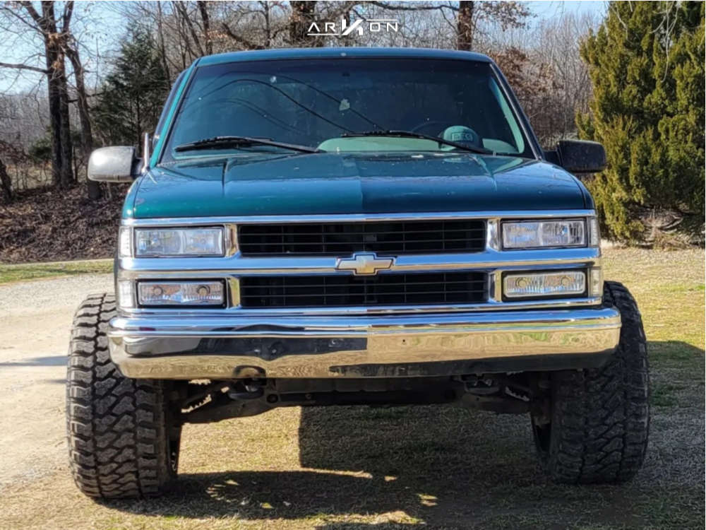 1995 Chevrolet K1500 Wheel Offset Super Aggressive 3"-5" Suspension ...