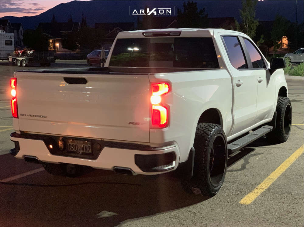 2019 Chevrolet Silverado 1500 Wheel Offset Super Aggressive 3"-5 ...